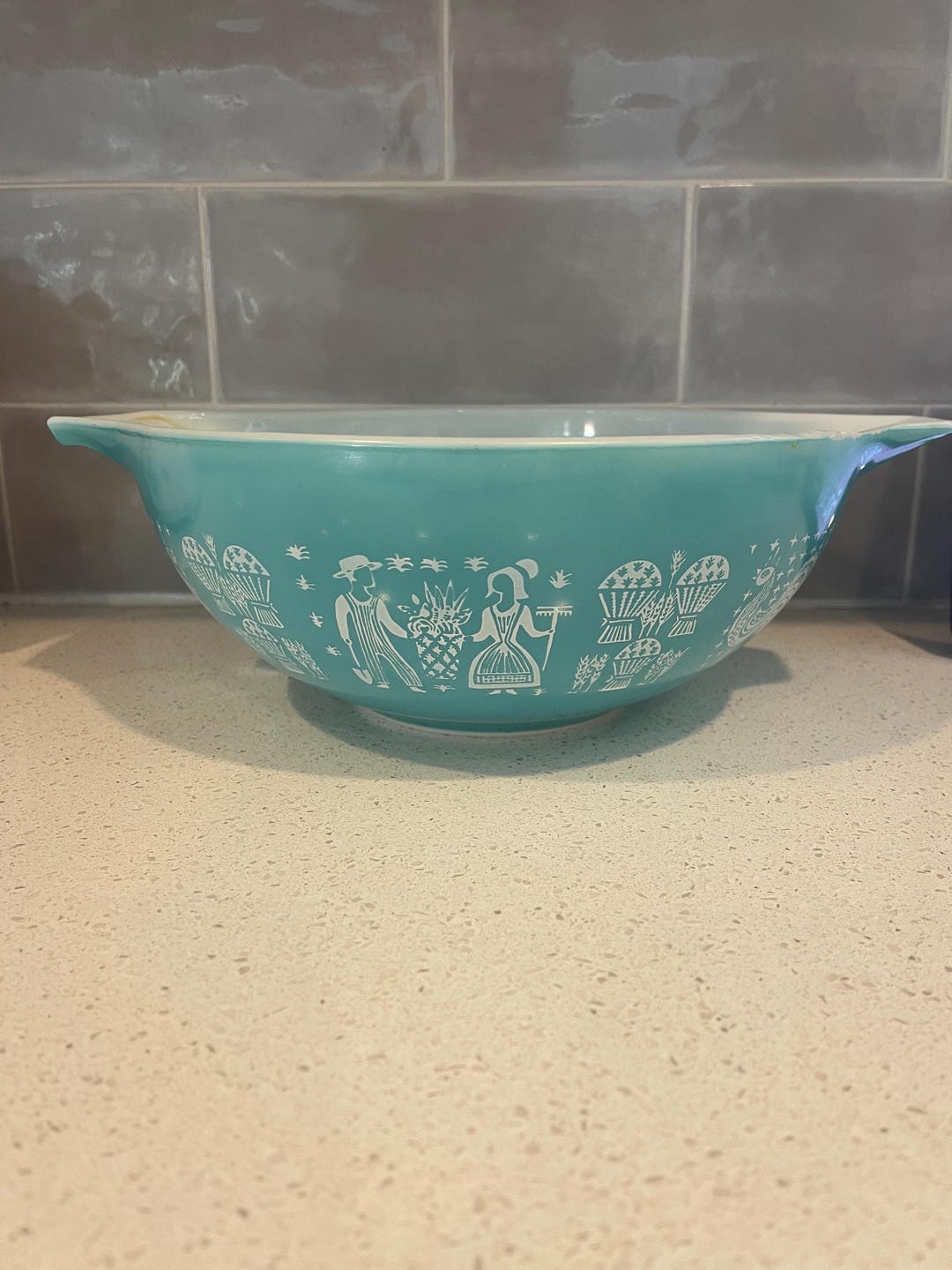 Pyrex Butterprint Cinderella Mixing Bowl - Etsy