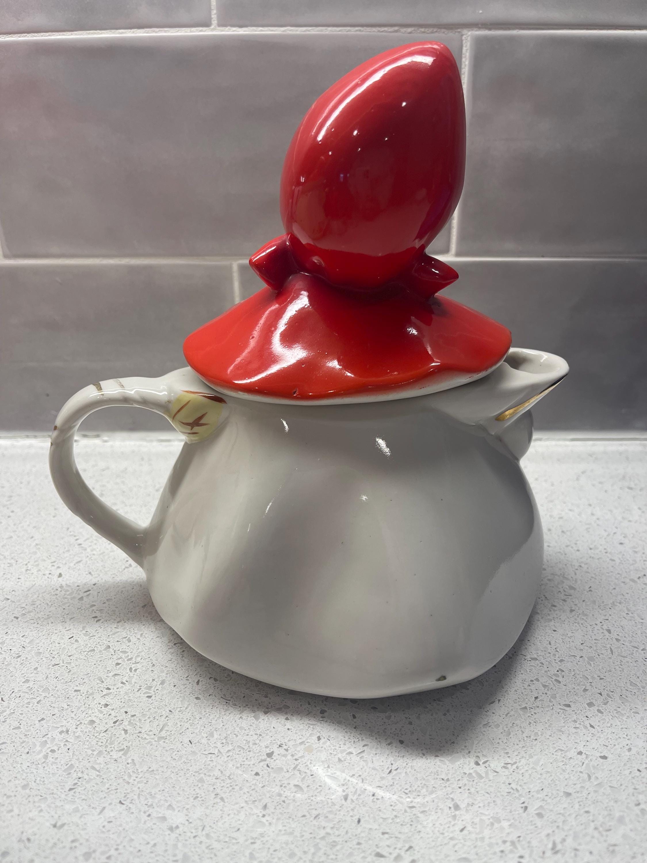 Vintage Hull Little Red Riding Hood Tea Pot With Lid - Etsy