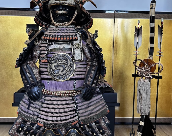 Complete Set of Authentic Japanese Samurai Youth Armor Vintage Antique ...