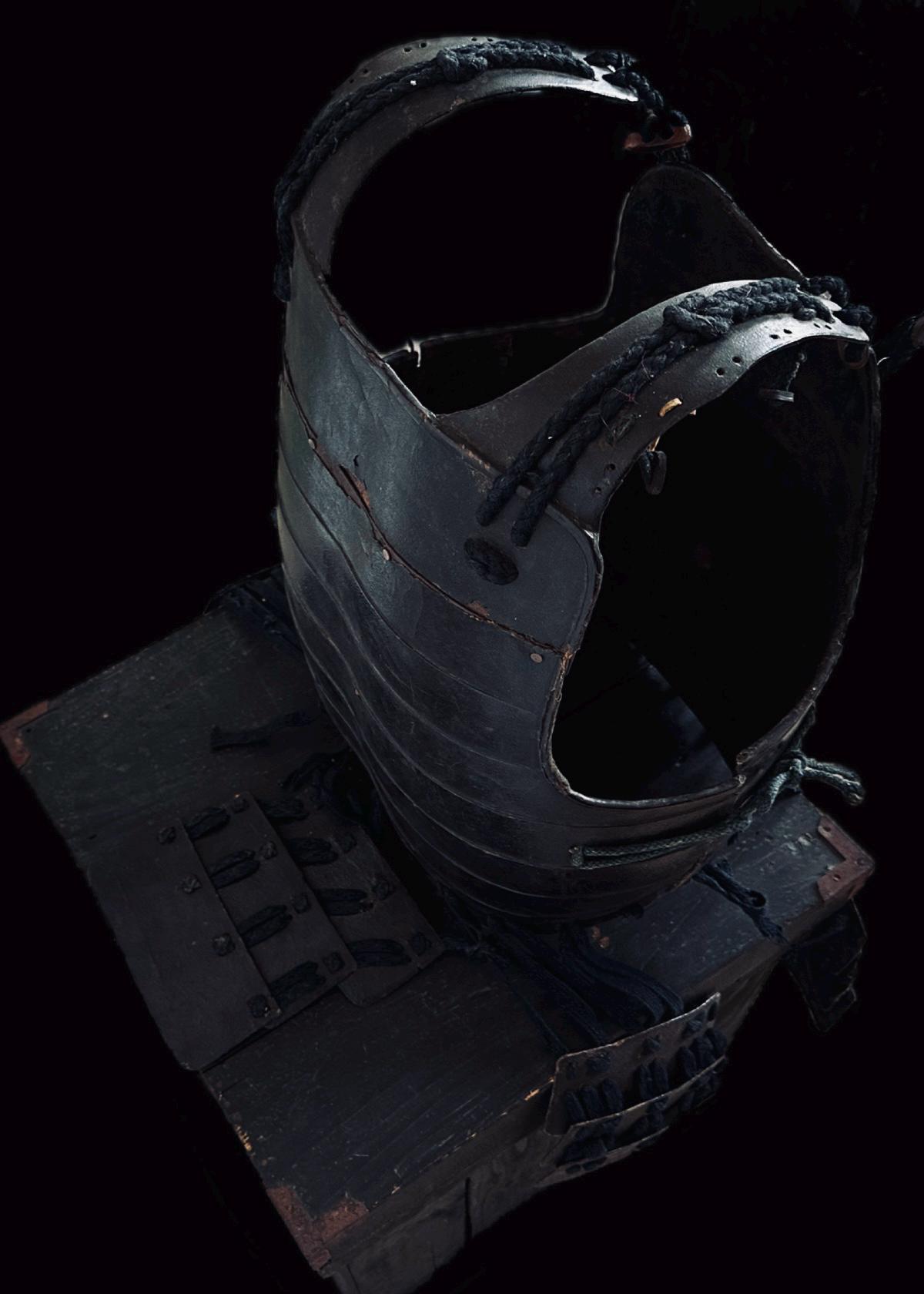 Authentic Japanese Antique Vintage Samurai DOU Body Armor From Edo With ...