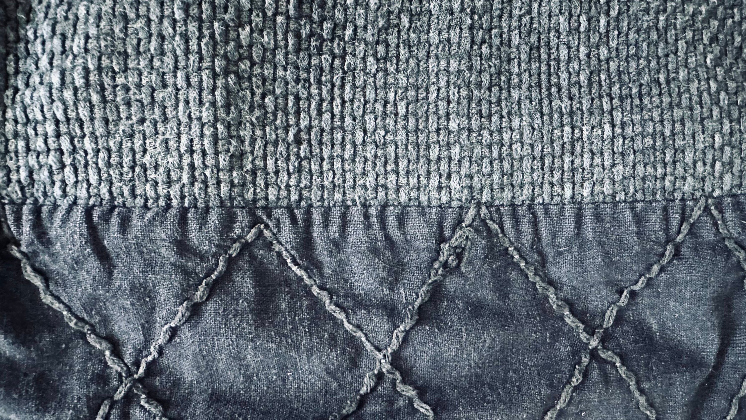 Japanese Traditional Kenjutsu Uniform Sashiko Indigo Blue Boro Noragi ...