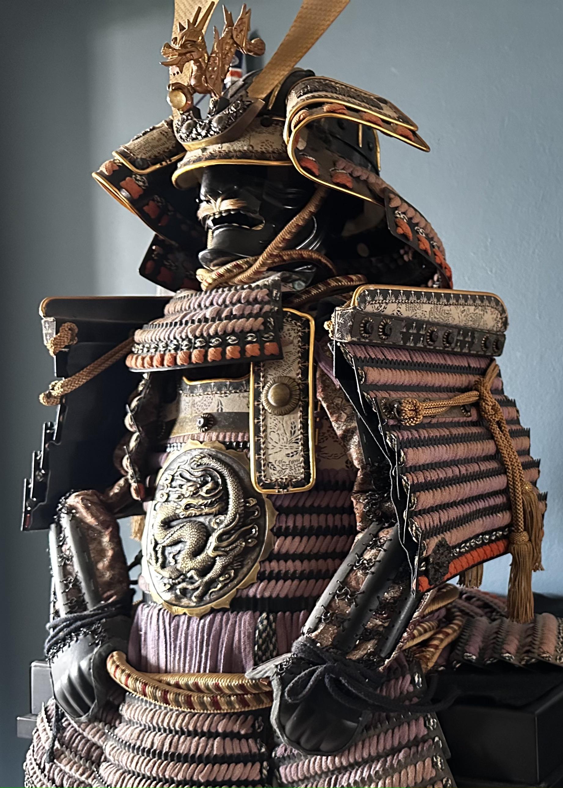 Complete Set of Authentic Japanese Samurai Youth Armor Vintage Antique ...