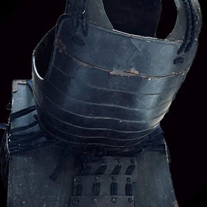 Authentic Japanese Antique Vintage Samurai DOU Body Armor From Edo With ...