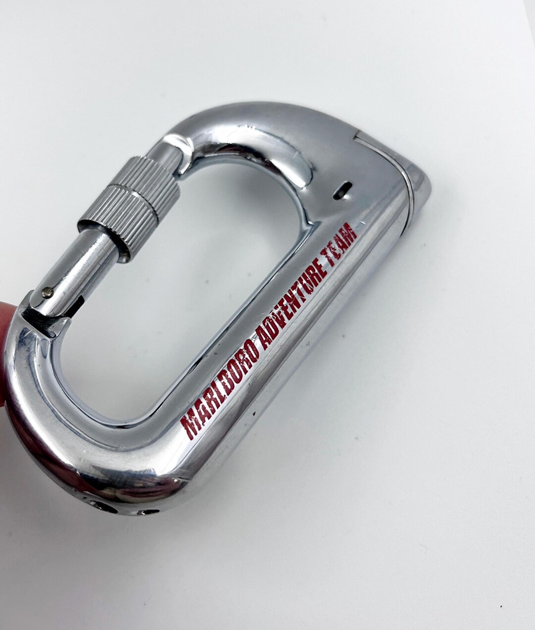 Marlboro Adventure Team Gas Lighter, 1990s USA, Carabiner Shape ...