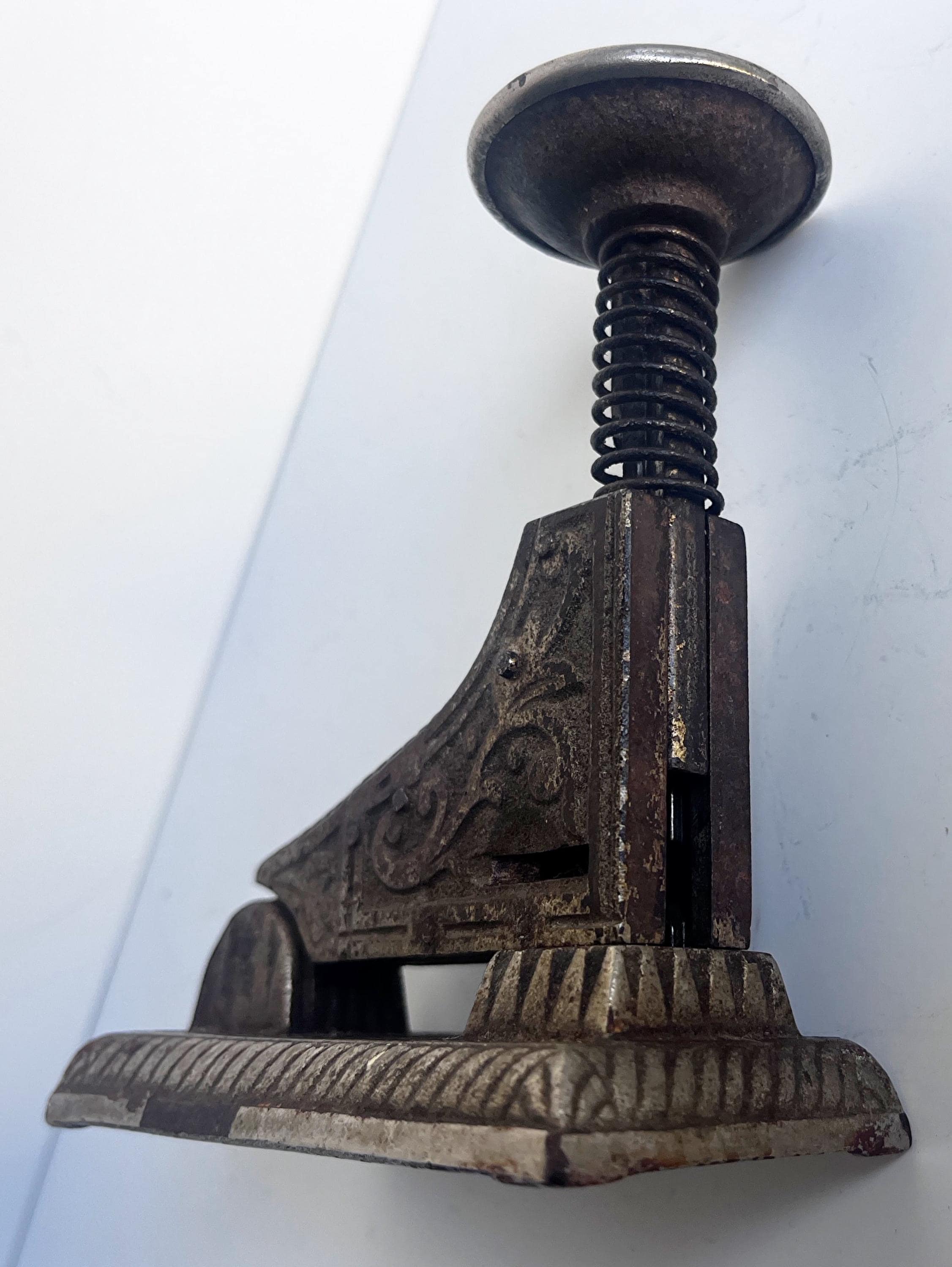 Antique Hotchkiss No.1 Cast Iron Stapler, Early 1900s USA, Rare ...