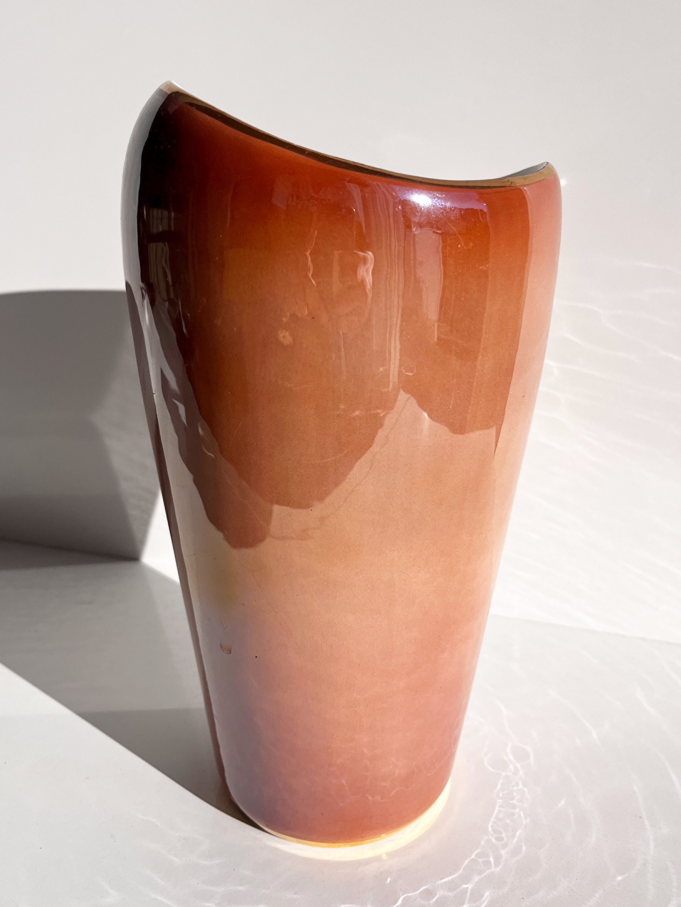Vintage Rare Antique Flower Vase RB Alcobaça - Etsy