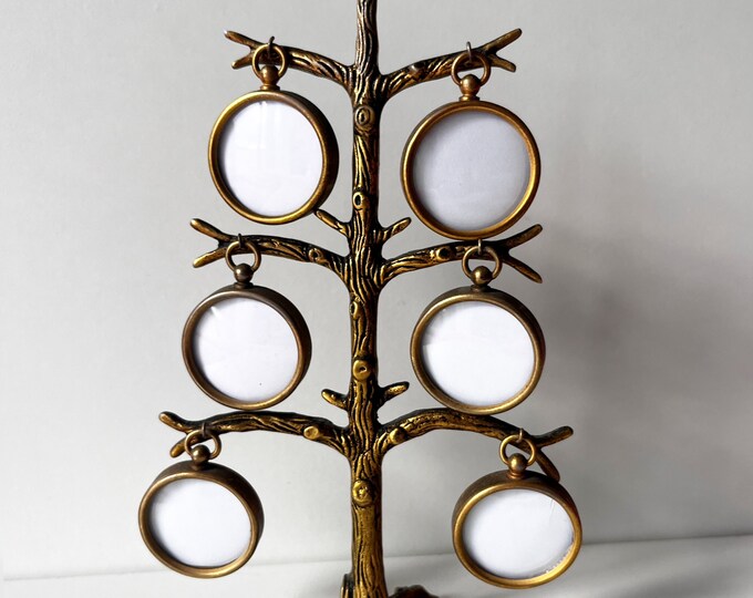 Photo Frame “family Tree” for 6 Photos. Vintage Photo Frame Family Tree ...