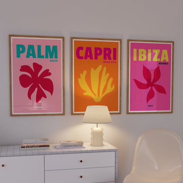 Beach Poster Etsy