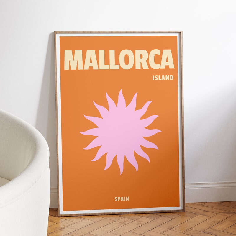 Mallorca Poster - Etsy