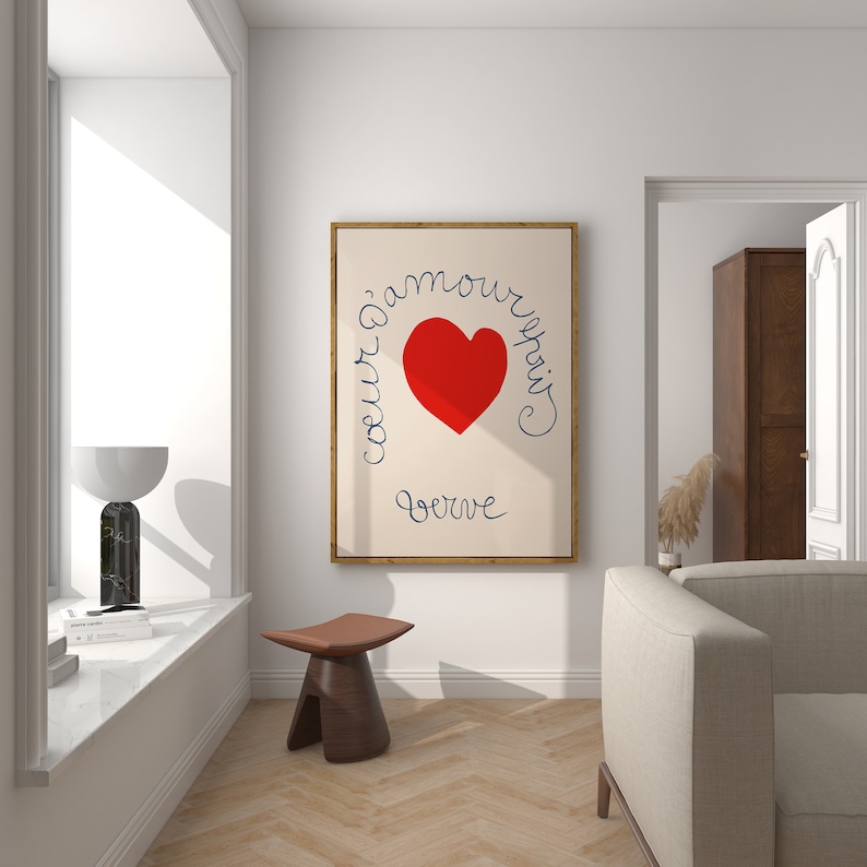 Henri Matisse Heart Art Print Matisse Coeur D'amour Poster - Etsy Canada