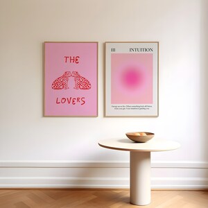 Pink Art Print Set, 47 Pink Posters, Pink Gallery Wall Art, Trendy ...