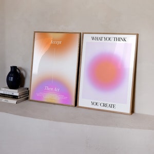 Pink Art Print Set, 47 Pink Posters, Pink Gallery Wall Art, Trendy ...