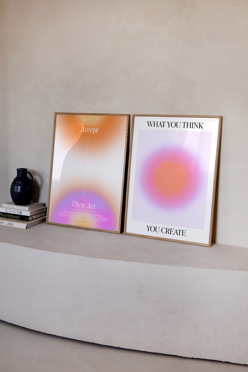 Pink Art Print Set, 47 Pink Posters, Pink Gallery Wall Art, Trendy ...