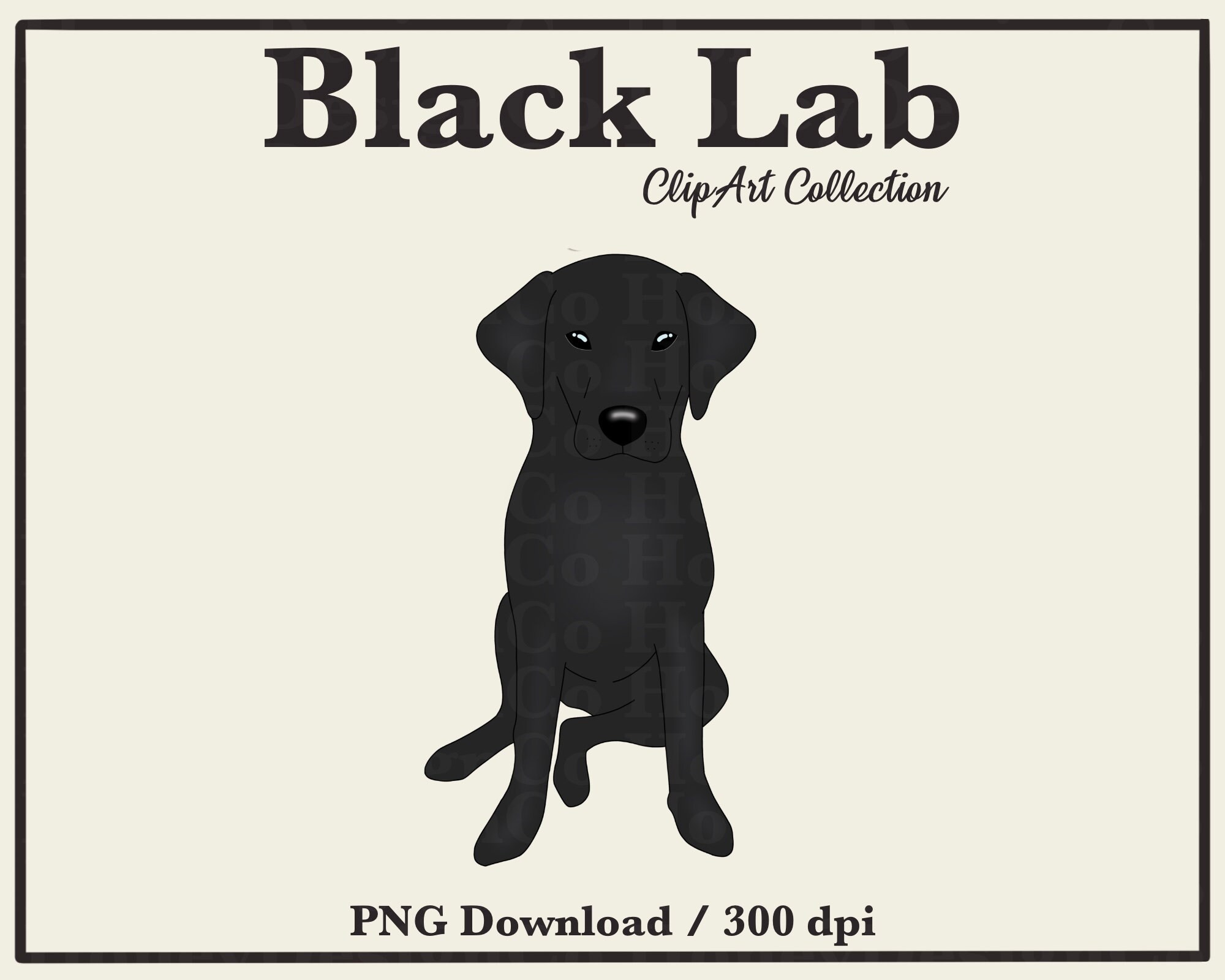 Black Lab Png Bundle, Black Lab Face Png, Black Labrador Clip Art, Dog ...