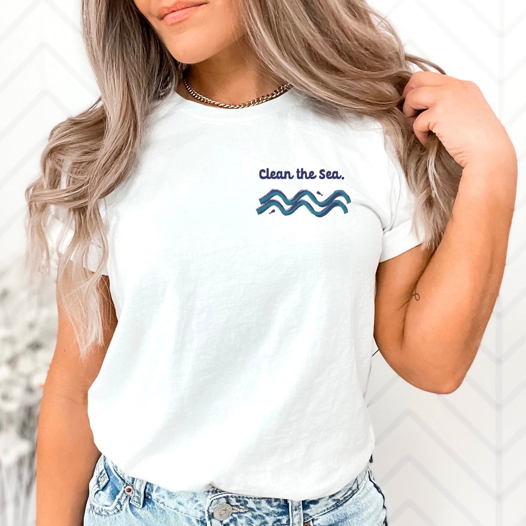 Clean the Sea Shirt, Clean Our Oceans, Save Our Ocean, Conservation ...