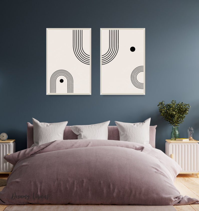 Abstract Modern Printable Art, Minimalist Wall Art, Abstract Home Decor ...