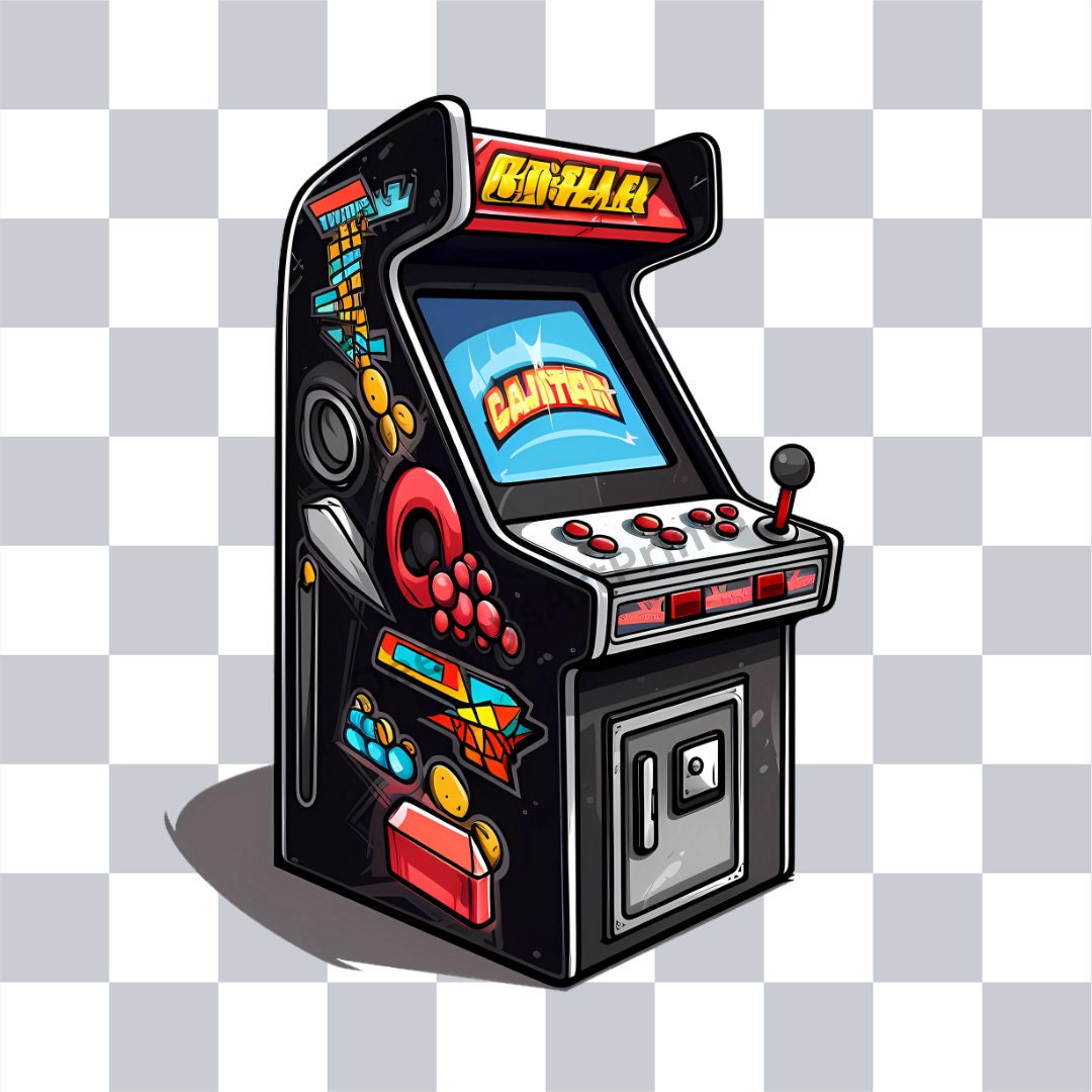 Arcade Machine Clipart 15 High Quality Pngs Transparent Digital ...