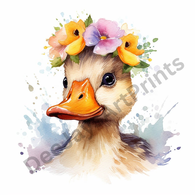 Cute Duck Clipart 25 High Quality Pngs Digital Download - Etsy