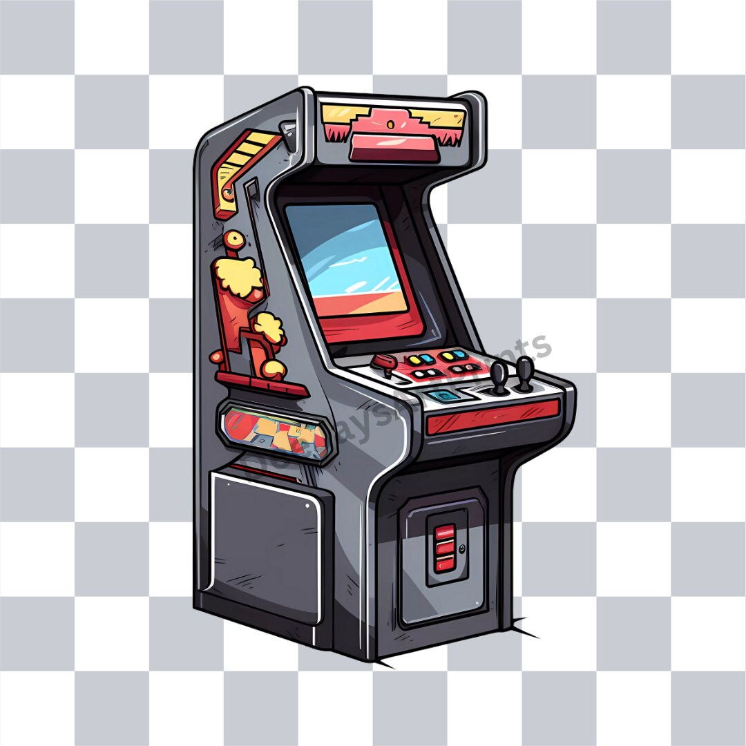 Arcade Machine Clipart 15 High Quality Pngs Transparent Digital ...