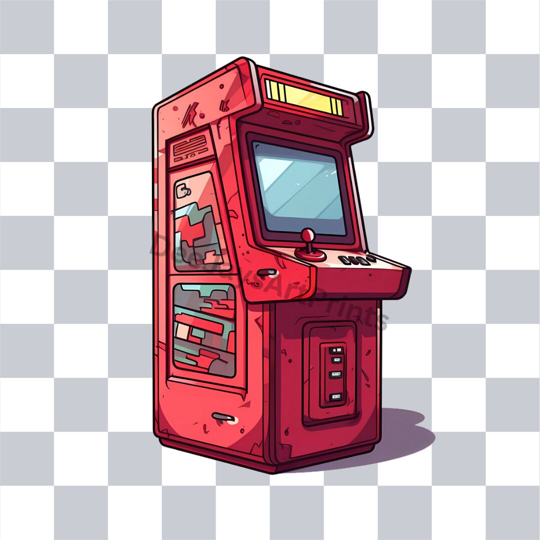 Arcade Machine Clipart 15 High Quality Pngs Transparent Digital ...
