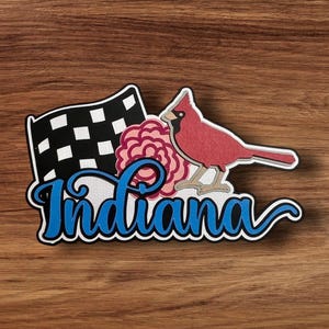 Indiana State Photos Scrapbook, Indiana Premade Die Cut, Indiana ...
