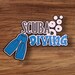 Scuba Diving Photos Scrapbook, Scuba Photos Scrapbook Die Cut, Scuba ...