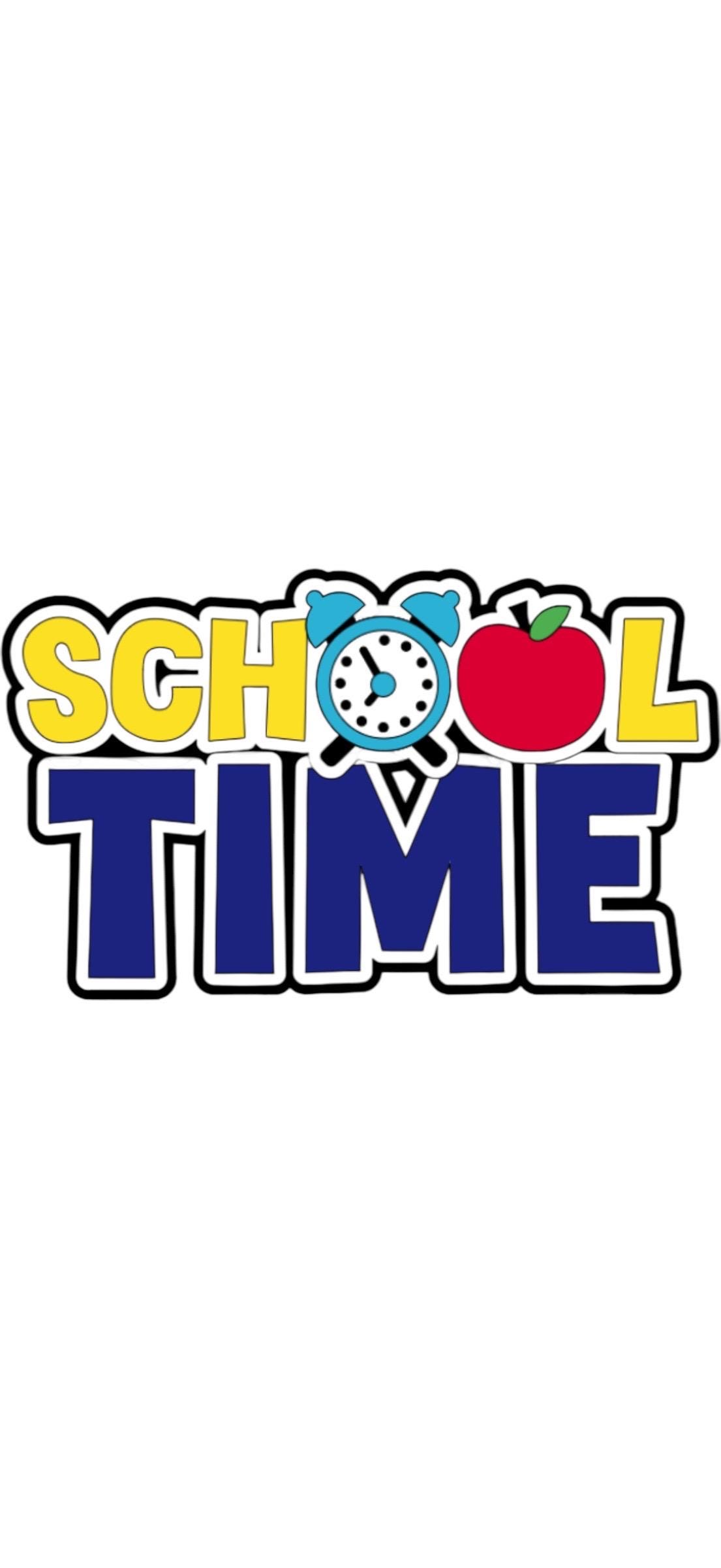 School Time Die Cut: Handmade Scrapbook Embellishment - Etsy
