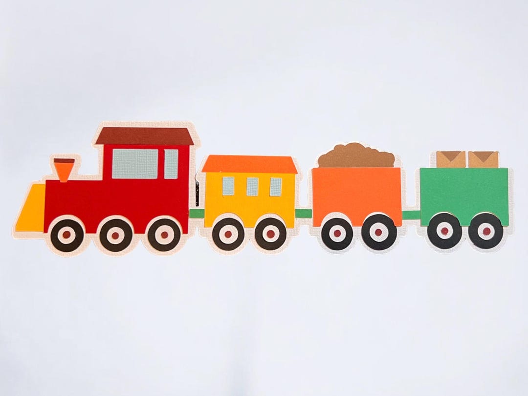 Train Border Photos Scrapbook, Train Border Die Cut, Train Border ...