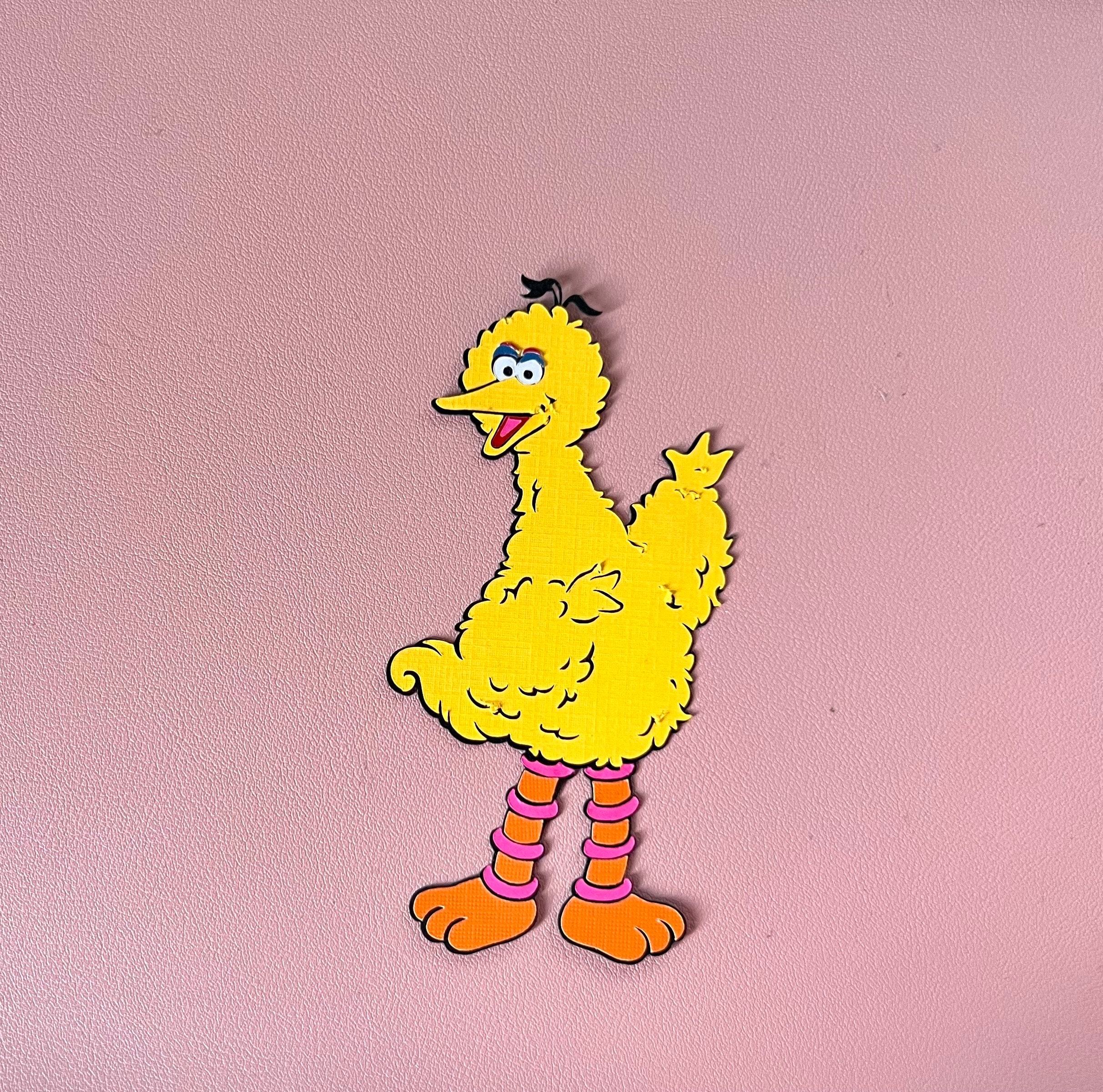 Sesame Street Big Bird Face Template