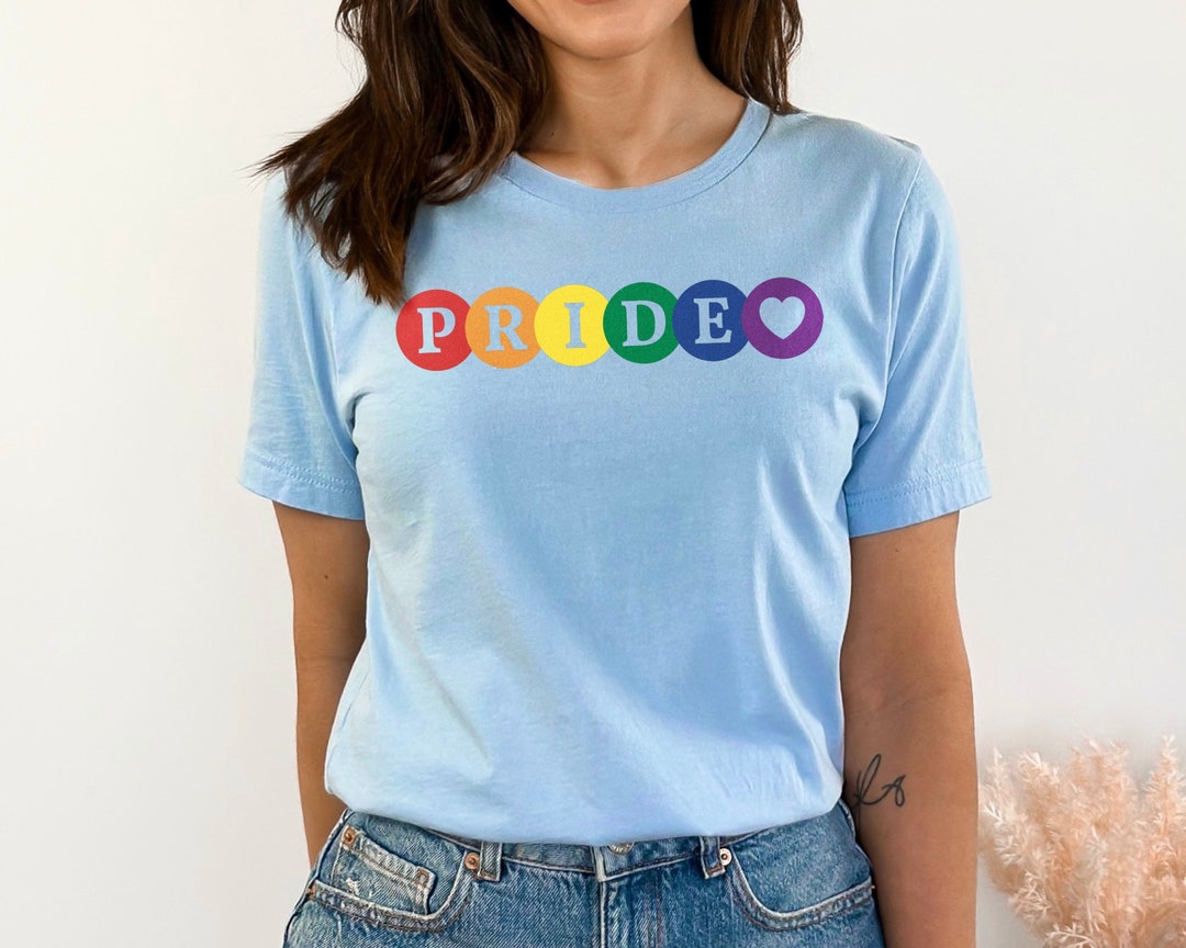 Gay Pride Shirt, Pride Month Shirt, LGBT Shirt, Rainbow Pride Shirt ...