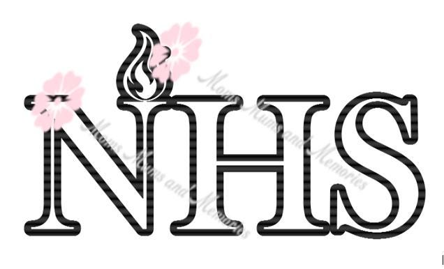 NHS | National Honor Society | Support Crafts | Mum | Acrylic | SVG - Etsy