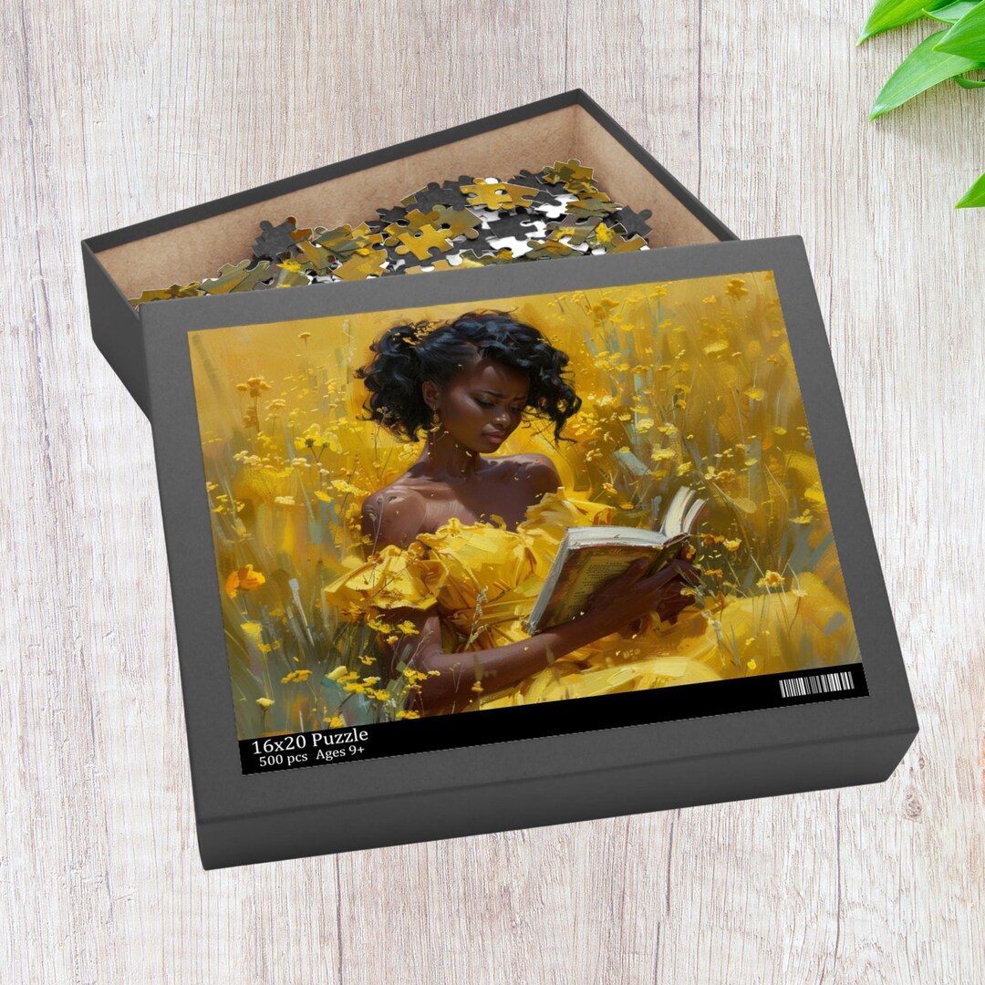 Unique 500 Piece African American Woman Jigsaw Puzzle for Adults and ...