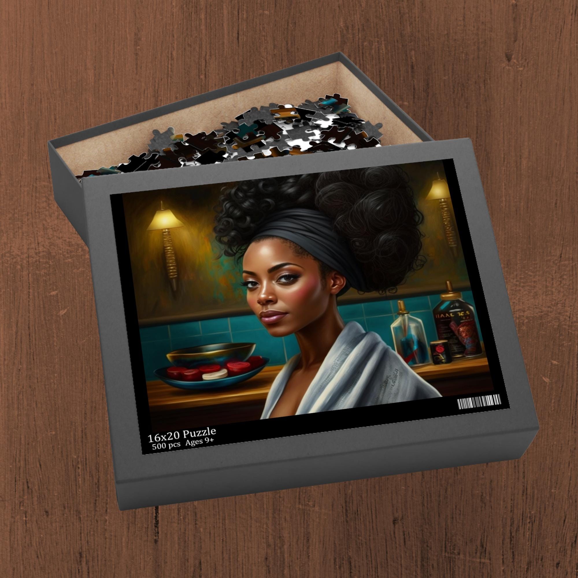 500 Piece African American Art Puzzle, Jigsaw Puzzle, Family Game Night ...