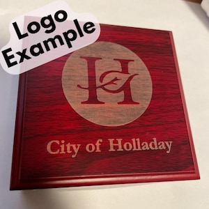 Custom Wooden Challenge Coin Display – Engraved Gift Box - Etsy