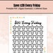 Penny Savings Challenge Printable, 1p Saving Challenge, Savings ...