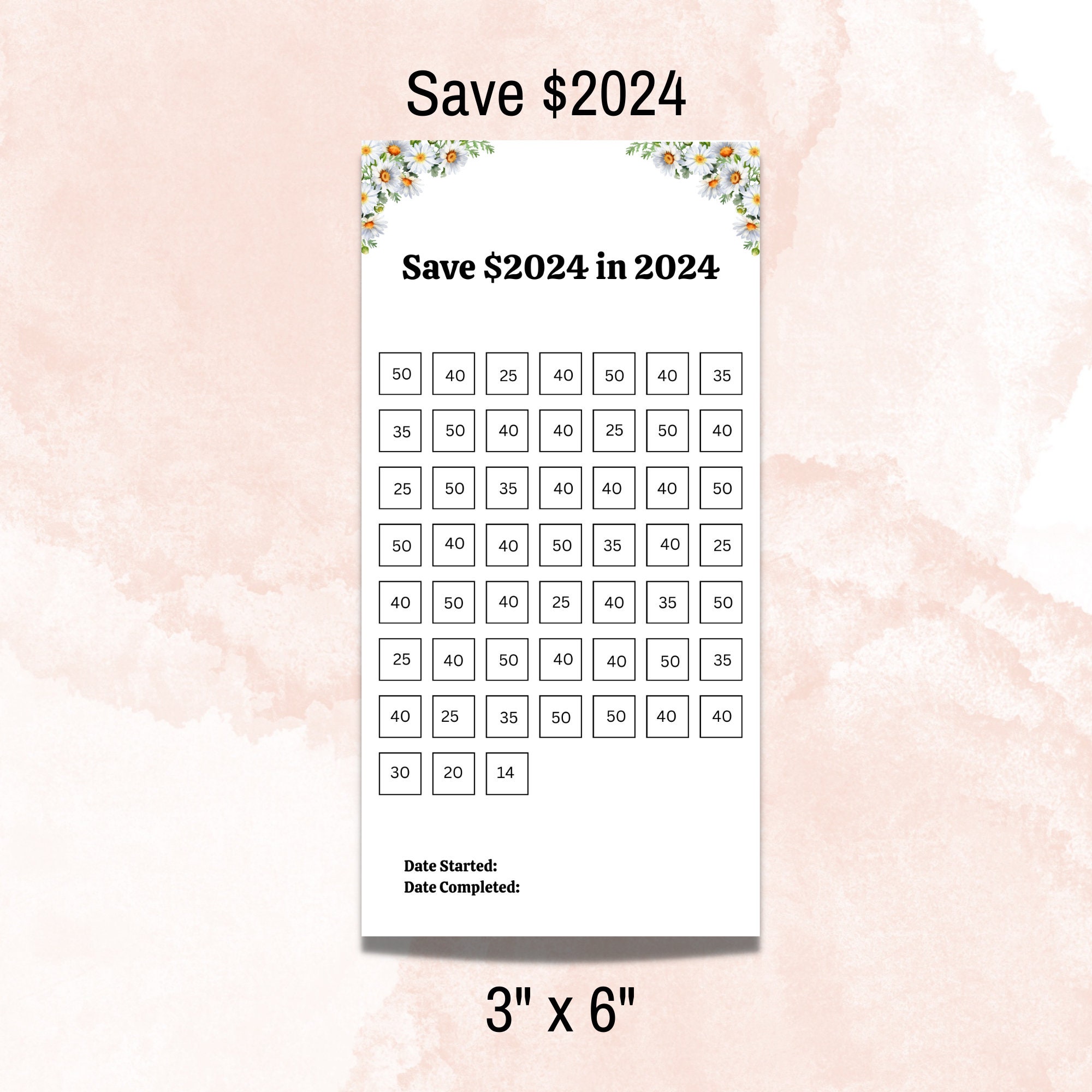 Save 2024 in 2024, Save 2024 in 2024 Saving Tracker, Save 2024 in 2024 ...