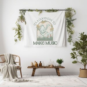 Music Teacher Wall Art for Music Room Gift for Musician Wall Tapestry ...