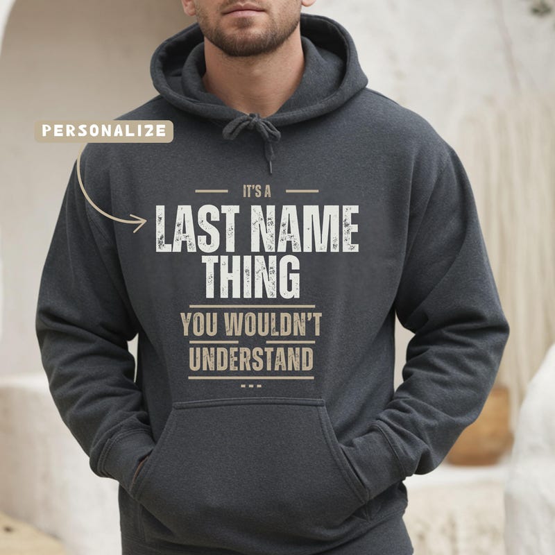 Last Name Humor Shirts - Etsy