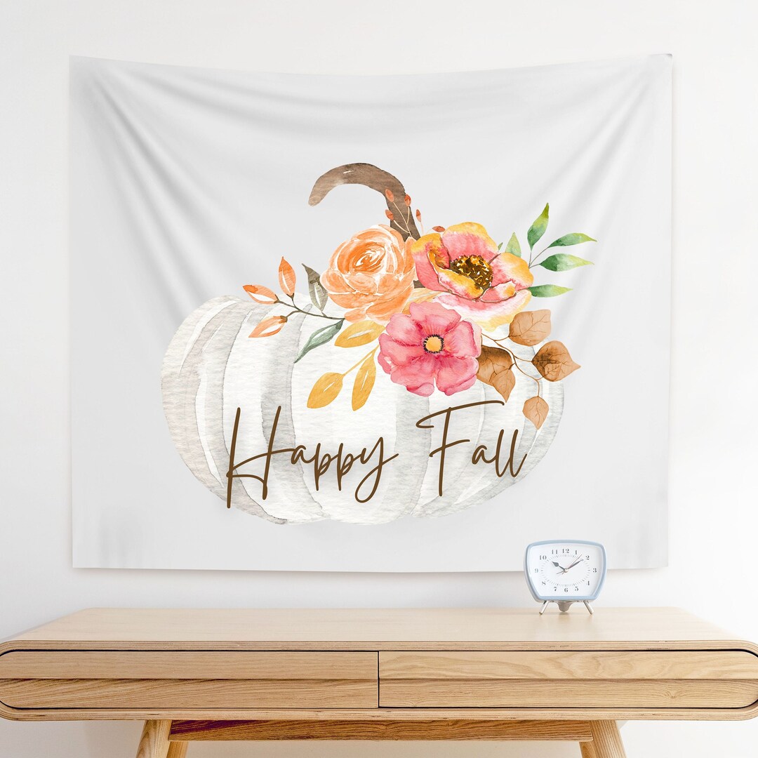 Fall Decorations for Wall Art Pumpkin Decor Minimalist Farmhouse Wall ...