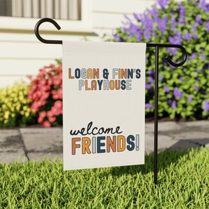 Personalized Playhouse Flag for Kids Gift for Children's Play Centre ...