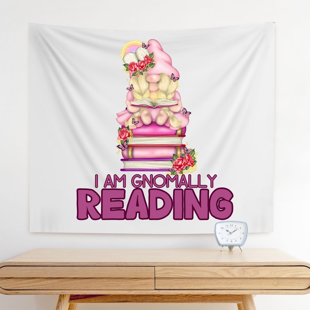 Reading Corner Wall Art for Teachers Classroom Cottagecore Style Gnome ...