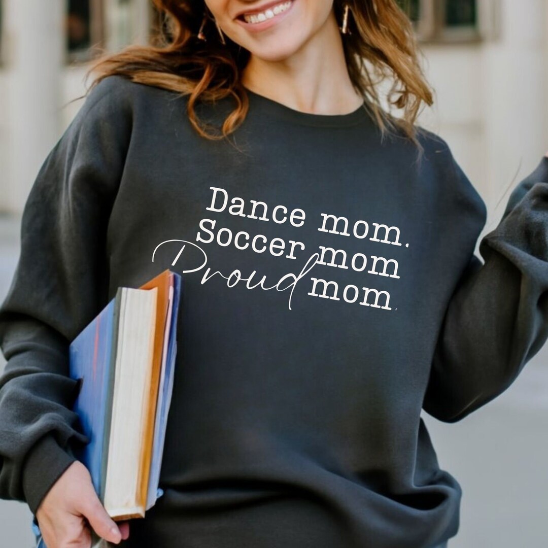 Customizable Hockey Mom Cheer Mom Sweater, for Proud Mama Shirt for ...