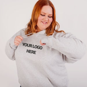 Custom Logo Sweaters Personalized Company Brand Name Hooded Long Sleeve ...