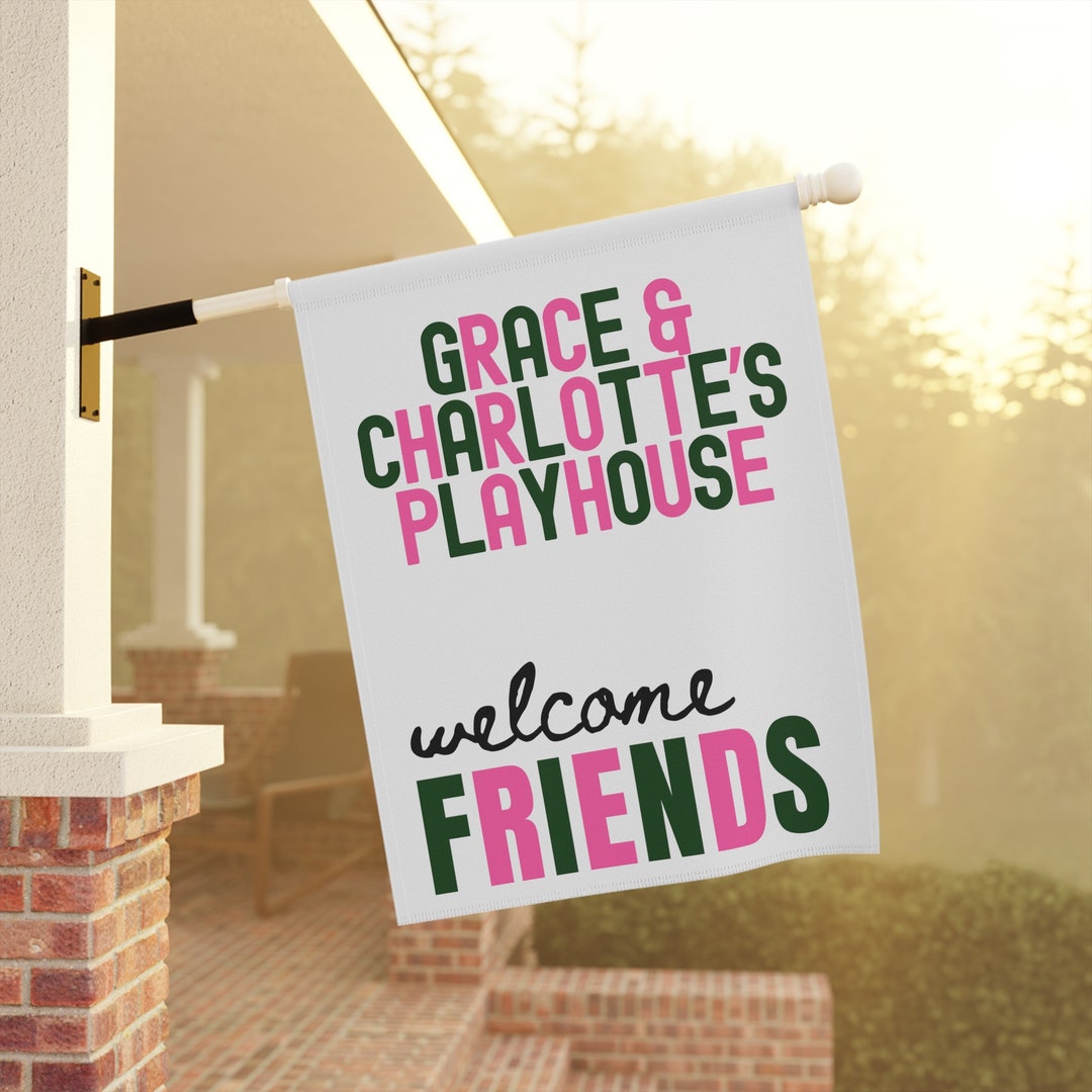 Personalized Children's Playhouse Flag Custom Kids Playground Flag ...