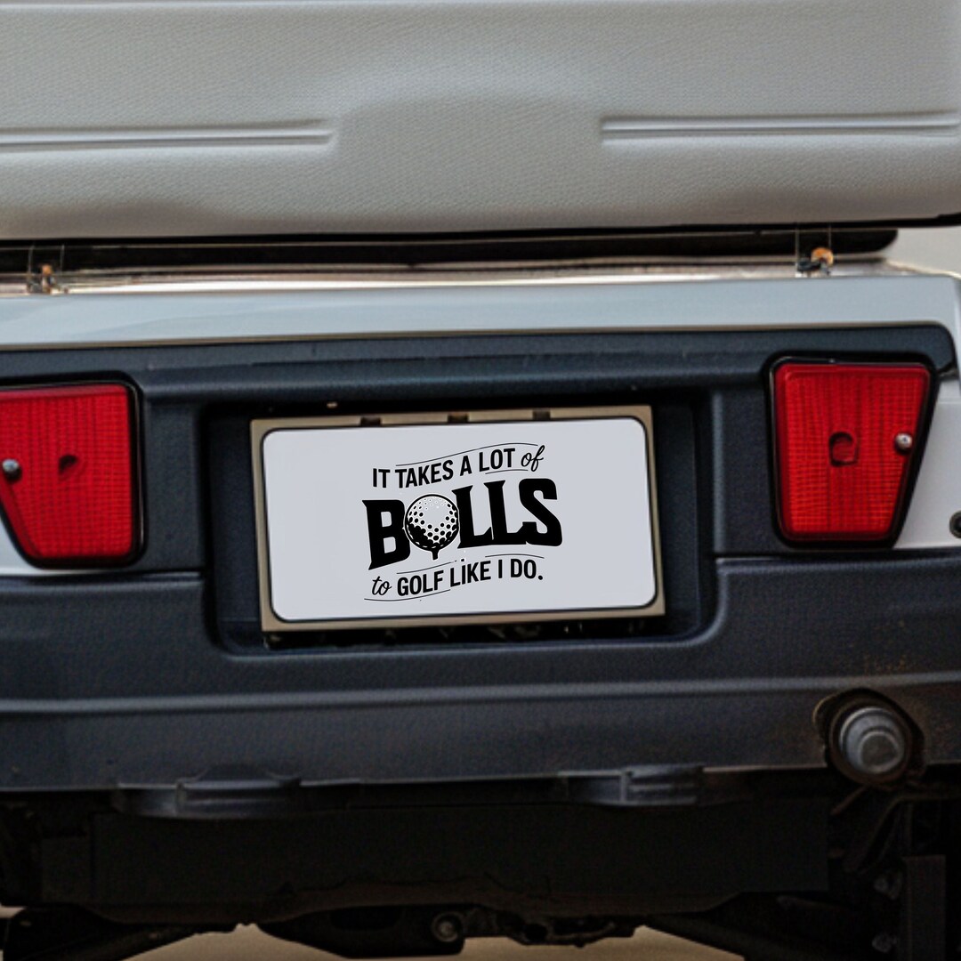 Funny Golf Cart Licence Plate,golf Cart Mini Plate for Carts, Funny ...