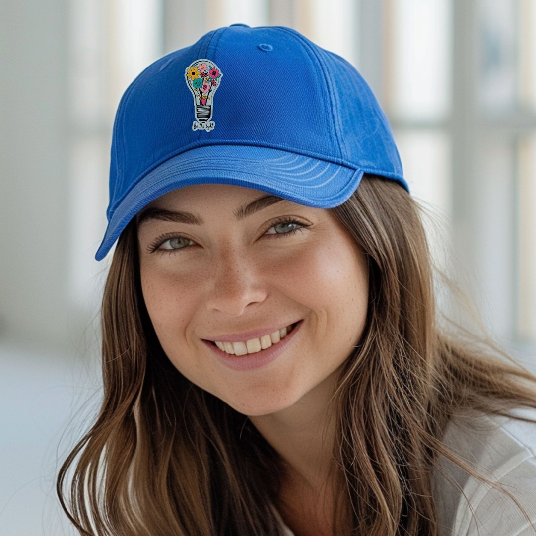 Be the Light Christian Baseball Cap, Light O F the World Bible Verse ...
