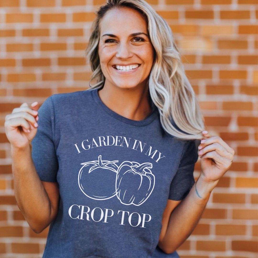 Funny Gardening Shirt I Garden in My Crop Top Shirt for Men - Etsy