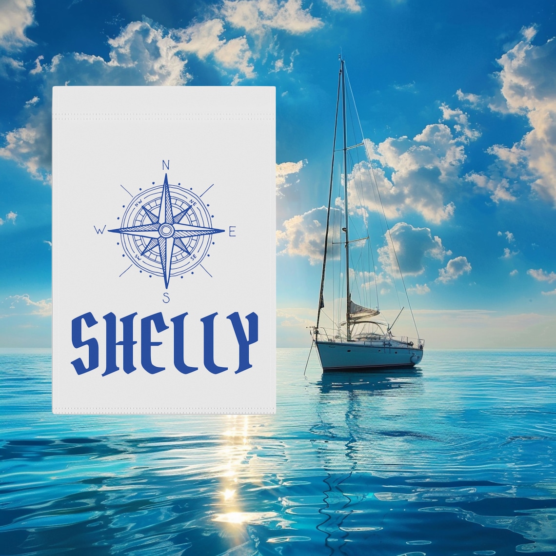 Custom Boat Flag Banner for Boats Gift for Boat Owners Custom Boat Name ...
