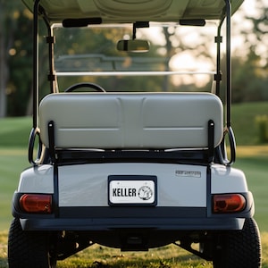 Funny Golf Cart Licence Plate, Personalized Golf Cart Mini Plate for ...