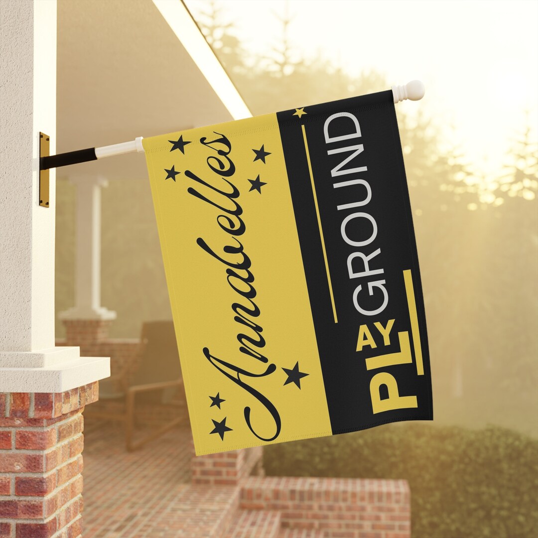 Childrens Playhouse Banner for Playgrounds,personalized Playground Flag ...